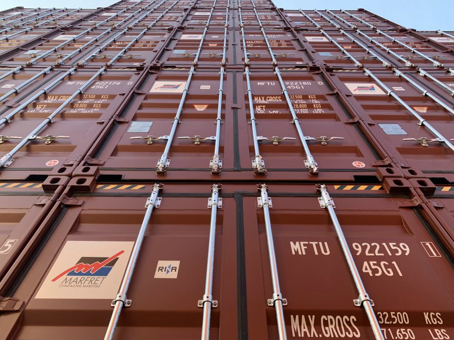 New container delivery | Marfret